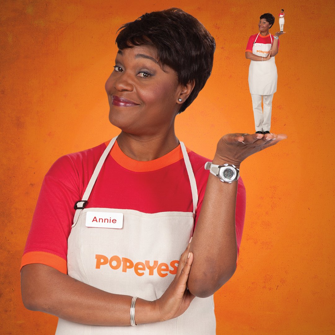 Popeyes Chicken Lady