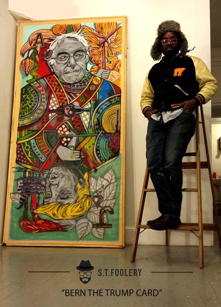 Loving this Bernie artwork! Wow is all I can say... - Democratic ...