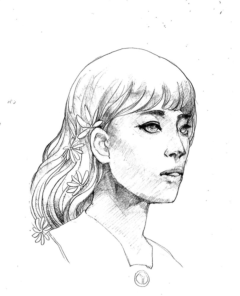 「rei from persona q. #personaq #rei #portrait 」Ruwlの漫画