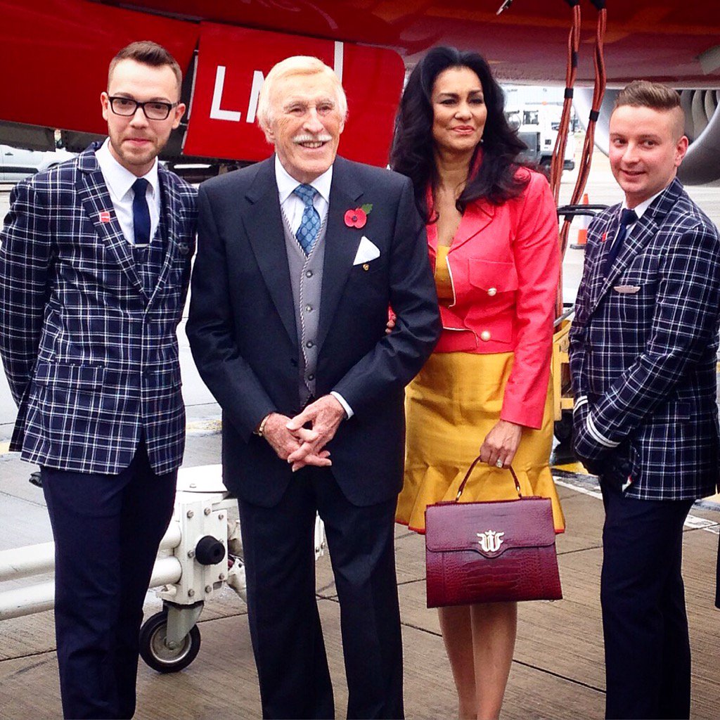 Bruce Forsyth is here with wife Wilnelia, Lady Forsyth-Johnson – the ...