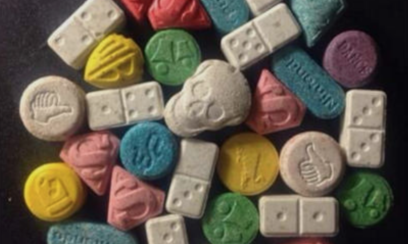 Colorful Ecstasy Pills