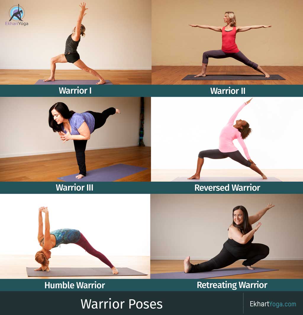 Warrior 3 Pose Variations
