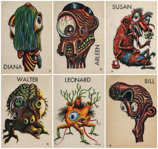 Ugly stickers - art by basil wolverton, norman saunders, wally wood ...