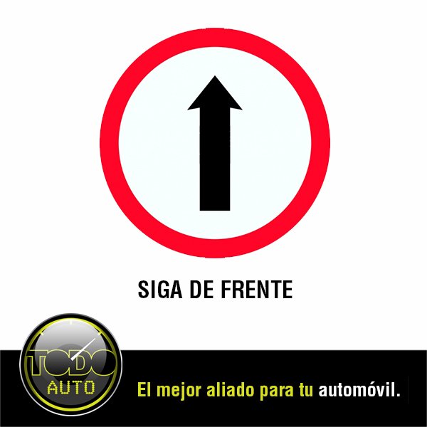 Atlas Generacion Perder señal de transito siga de frente Inducir ...