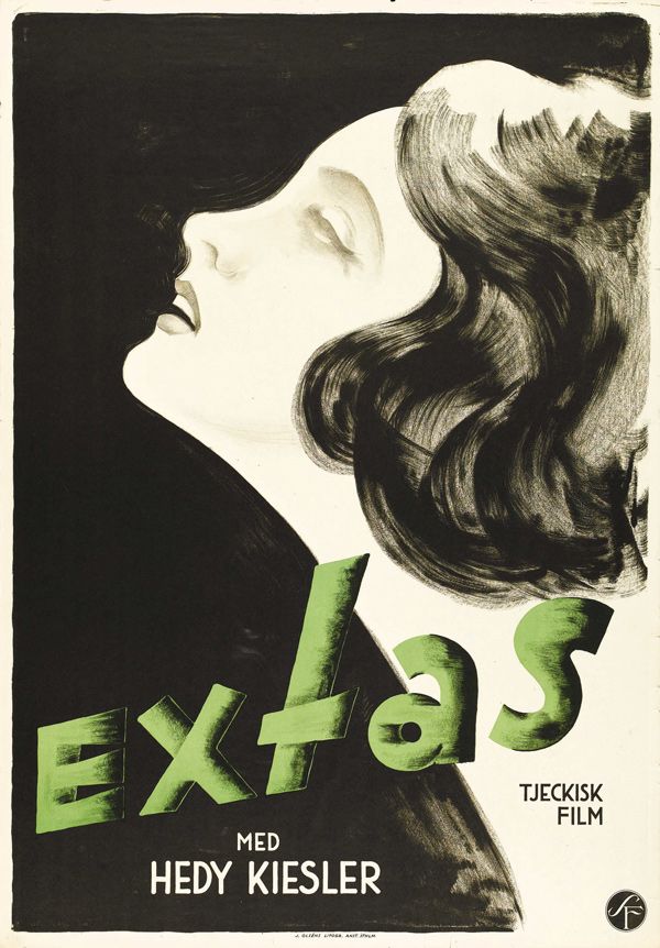 Hedy Lamarr Ecstasy Poster