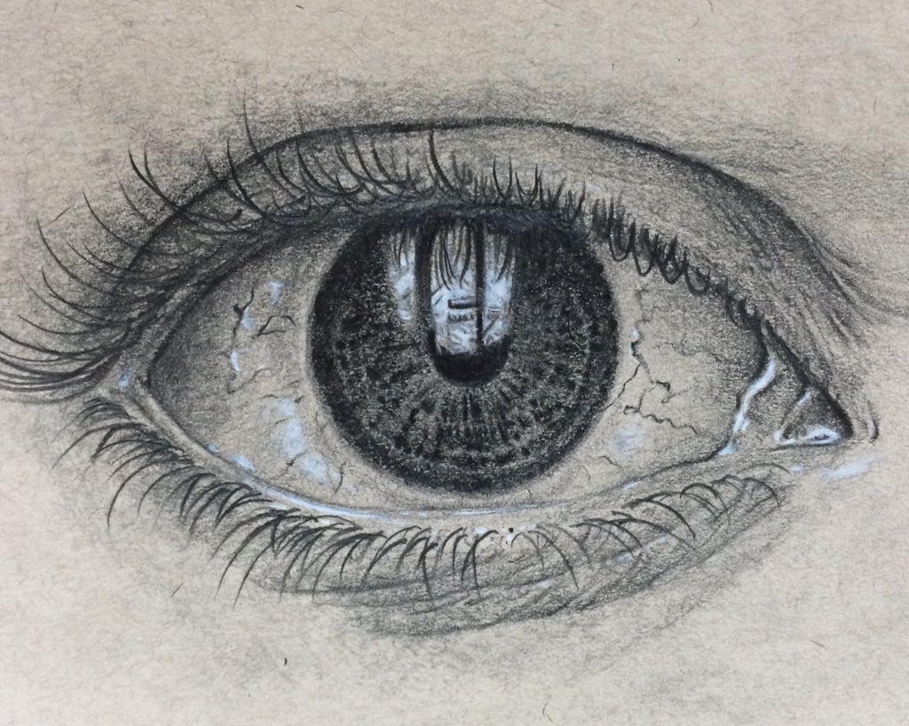 Eye Veins Drawing
