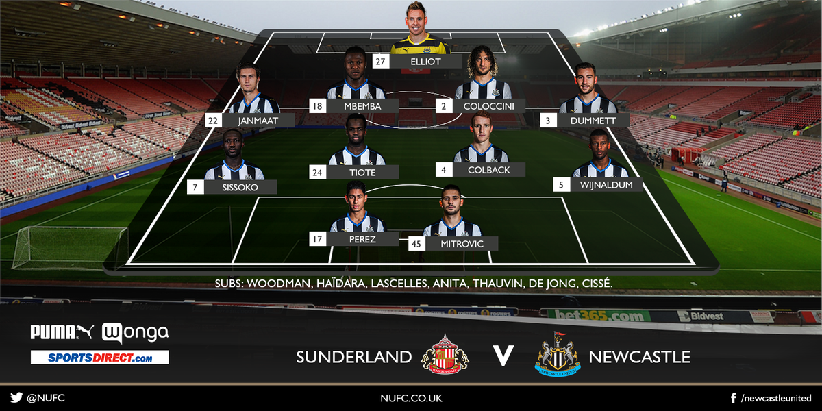 Starting line-ups: Sunderland v Newcastle - ITV News