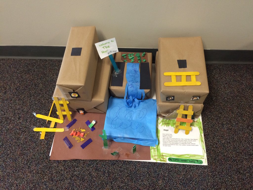 Hopi Tribe Diorama