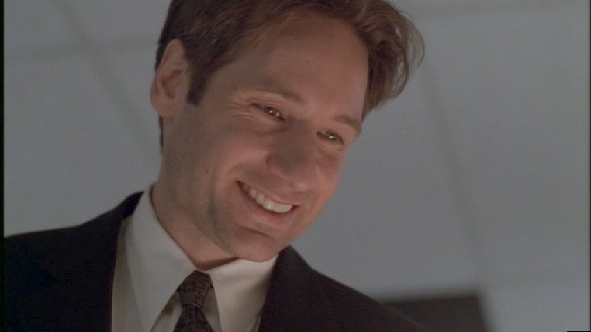 Mulder Smiling