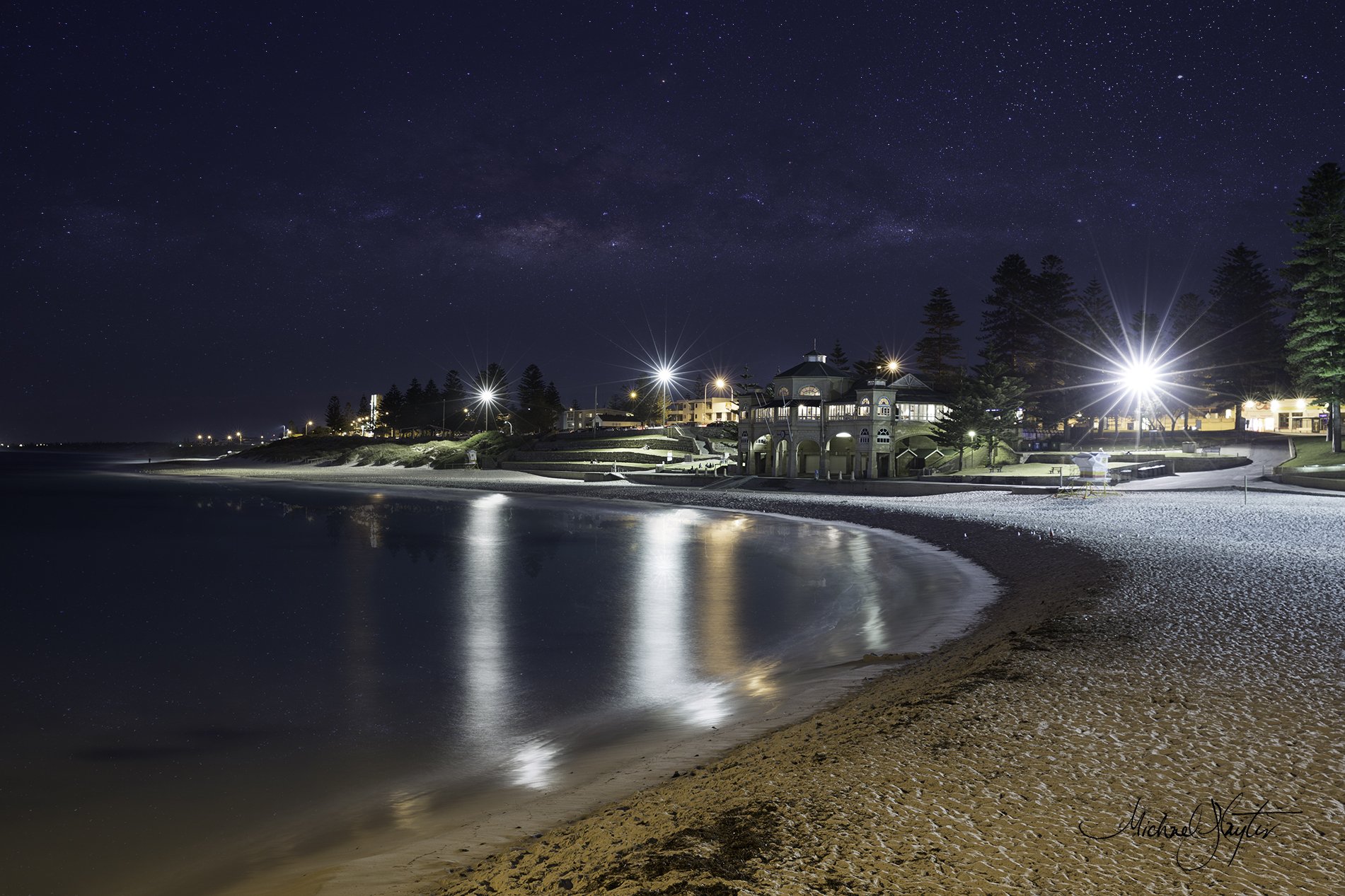 Beaches At Night Time