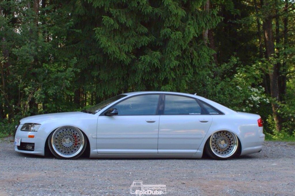 Stanced Audi A8