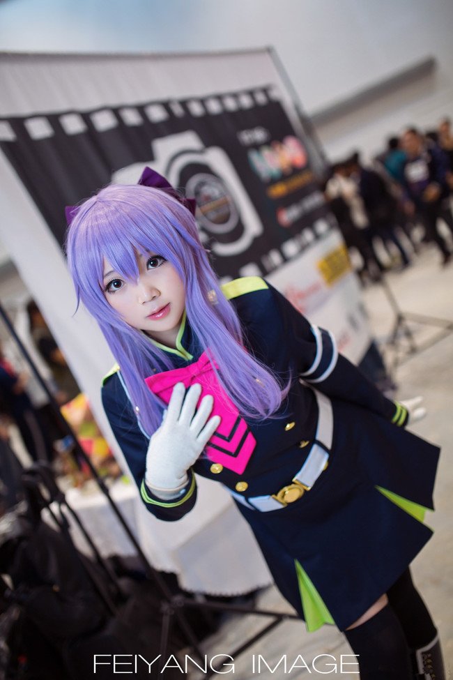 Cosplay Pics On Twitter 楚楚子 As Shinoa Hiragi From Seraph Of The End