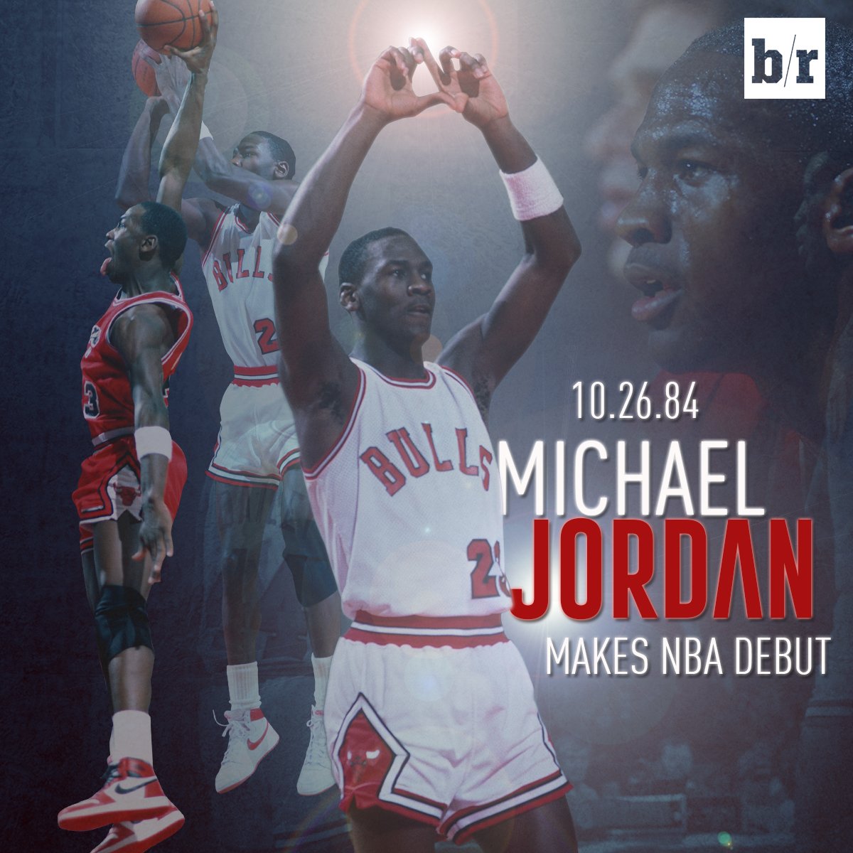 31 years ago today, the greatest to ever lace ‘em up made his NBA debut ...