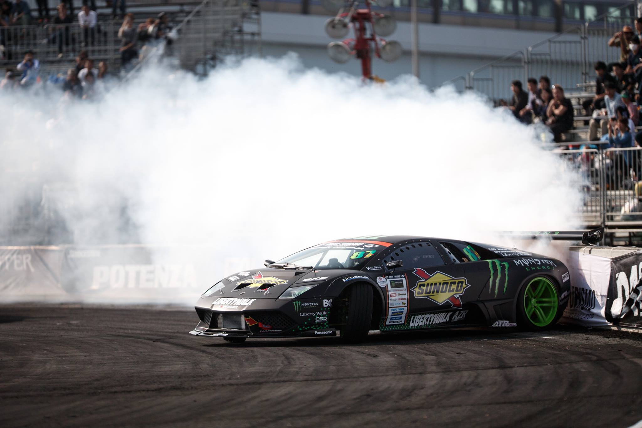 Monster Energy Cars Drifting