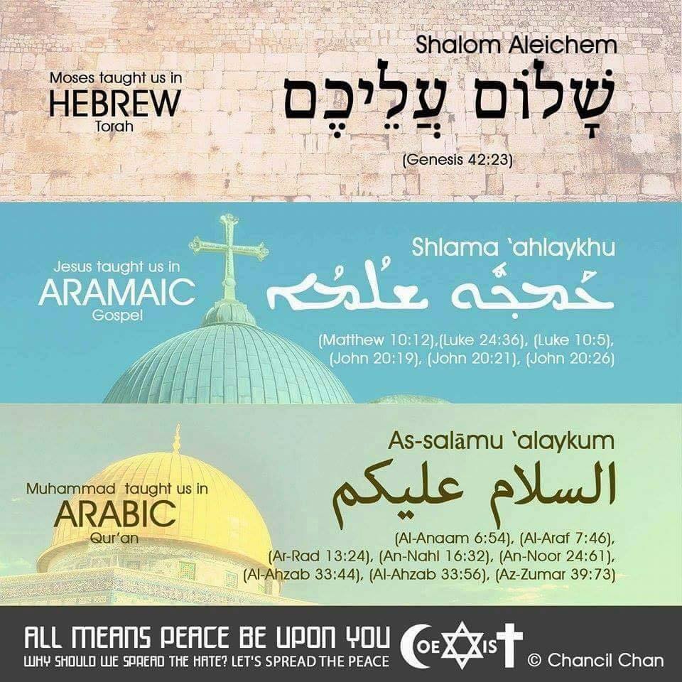 Shalom In Arabic