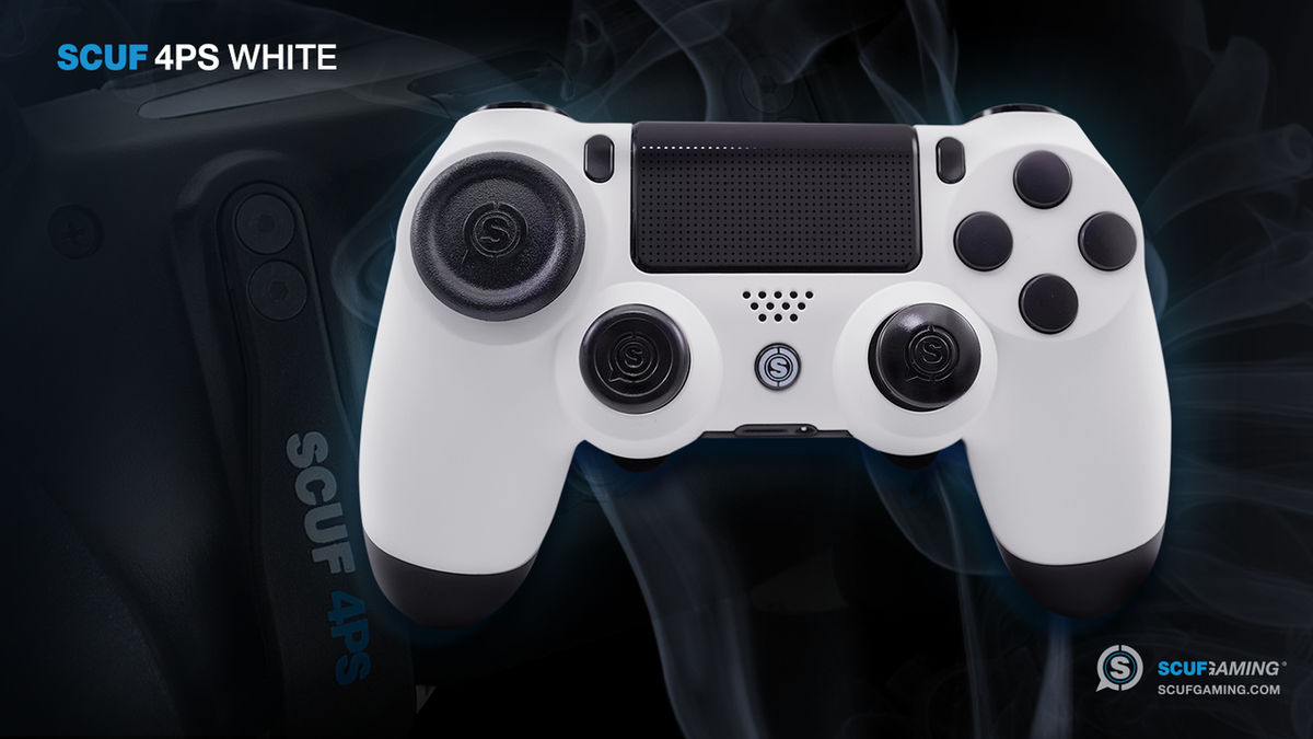Scuf Gaming Logo Black And White