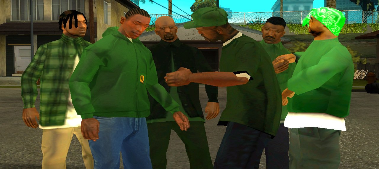 Gta San Andreas Grove Street Gang
