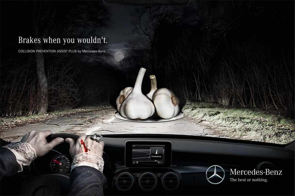 Mercedes Car Advertisement