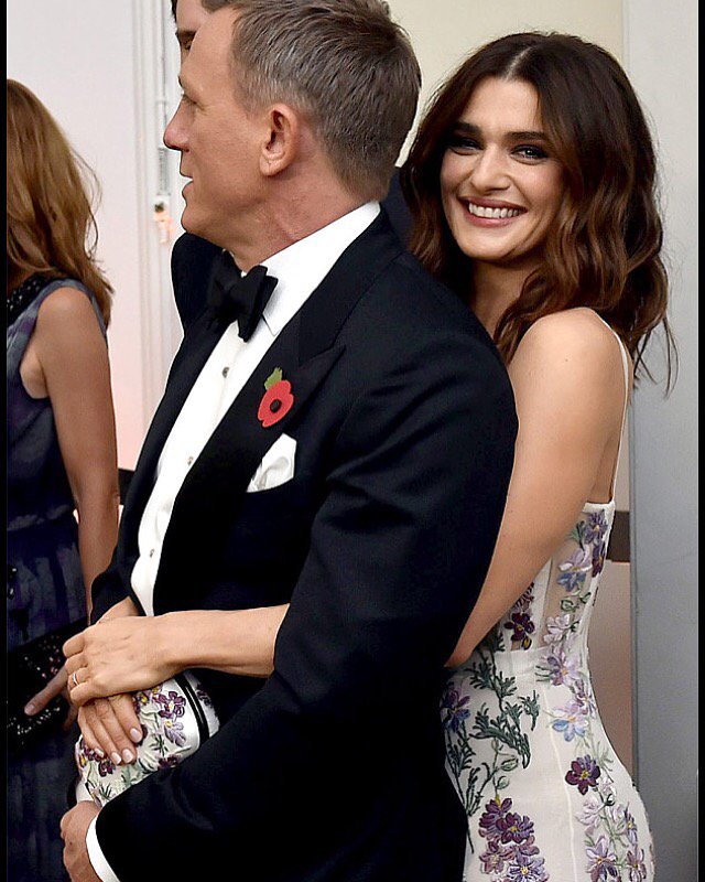 Daniel Craig And Rachel Weisz Skyfall Premiere