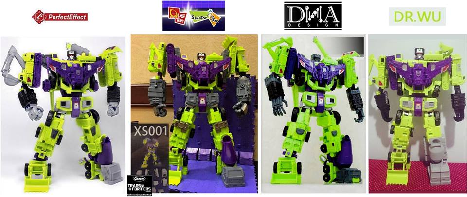 Toys New DNA DK-01 upgrade Kit for Transformers IDW Devastator in Stock ...