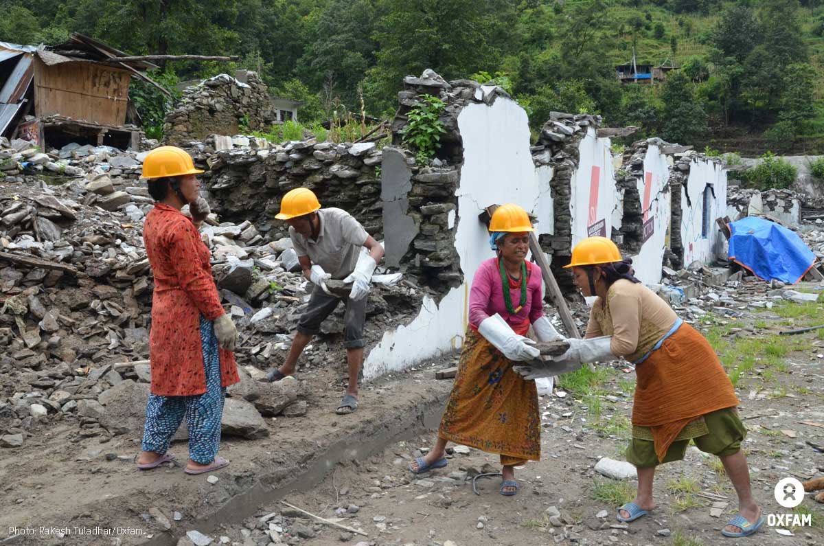 How we're helping locals rebuild community infrastructure after ...