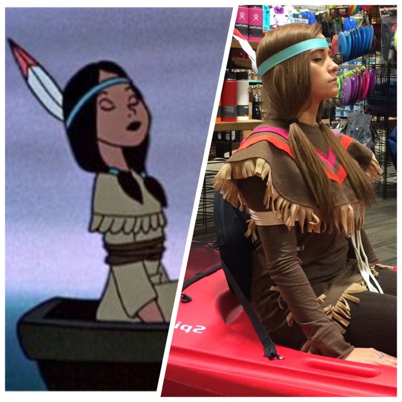 Princess Tiger Lily And Peter Pan