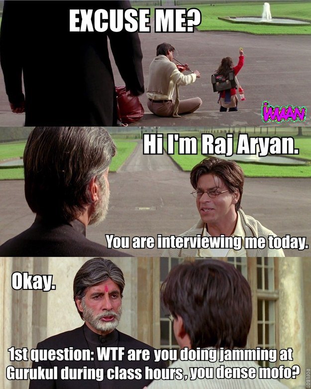 Mohabbatein Memes
