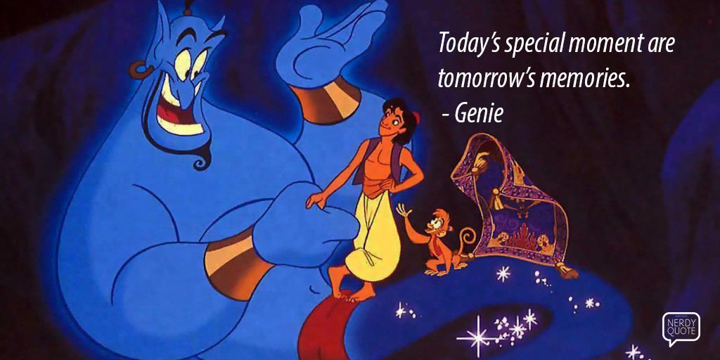 Aladdin Genie Quote