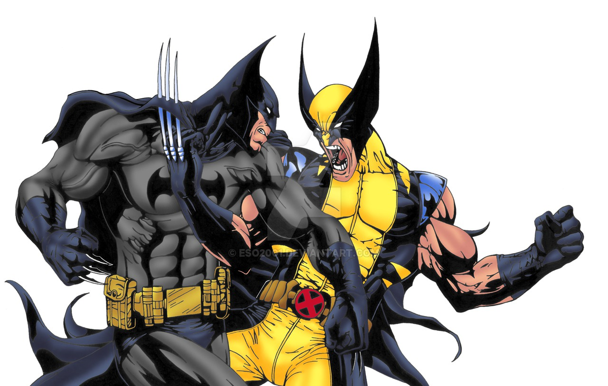 Batman battles Wolverine one more time in SPBD from BatintheSun ...