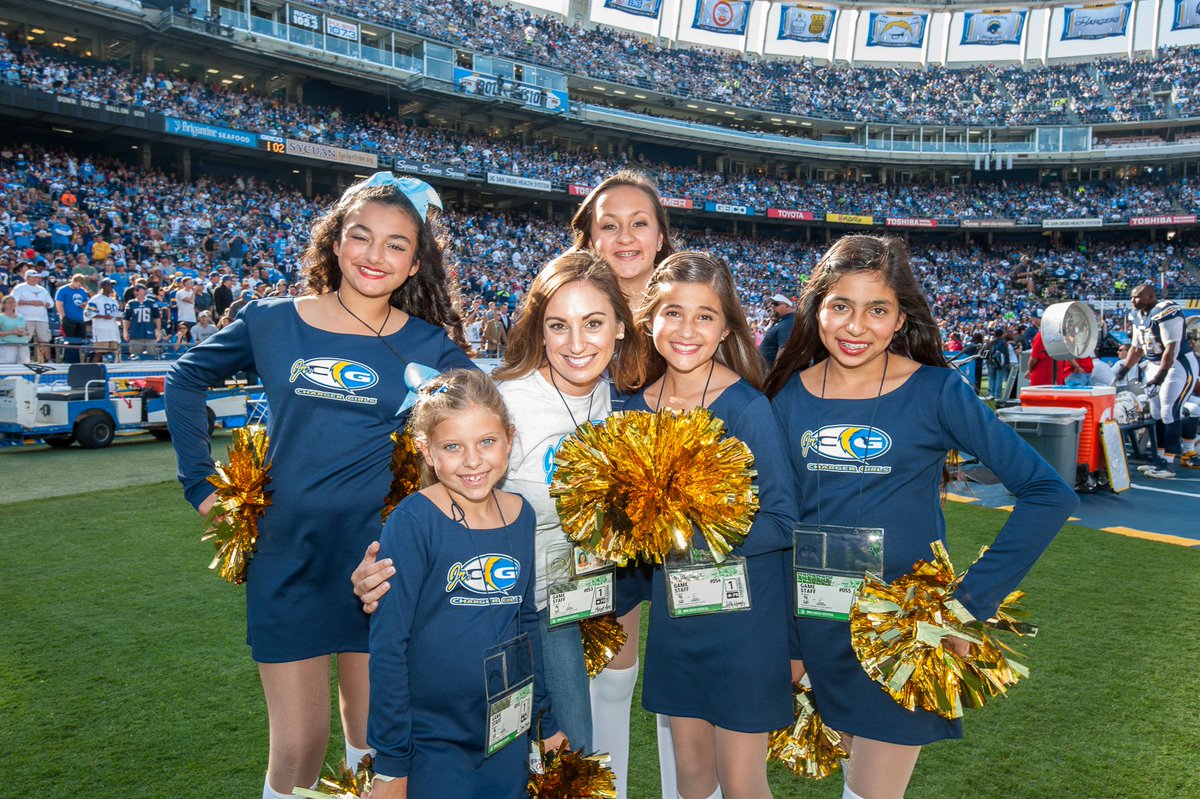 Don't miss the opportunity to cheer with the Charger Girls during ...