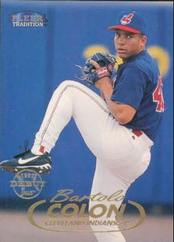 Bartolo Colon: Bartolo Colon's rookie card and Bartolo Colon now