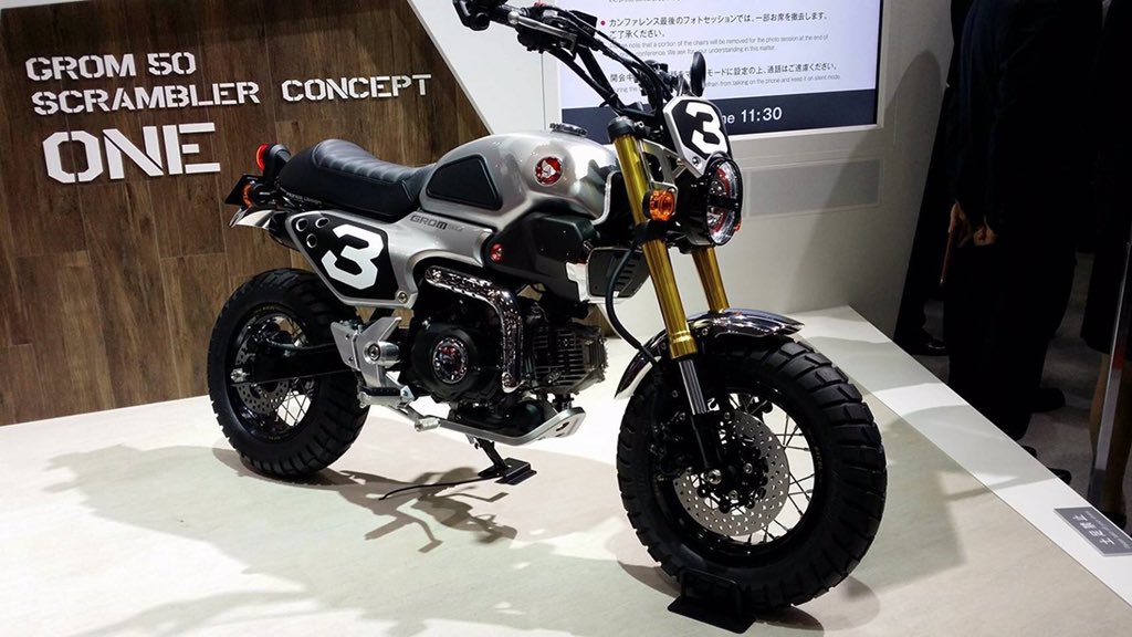 Scrambler: Is #Honda making its own Scrambler? These Grom 50cc minibike ...