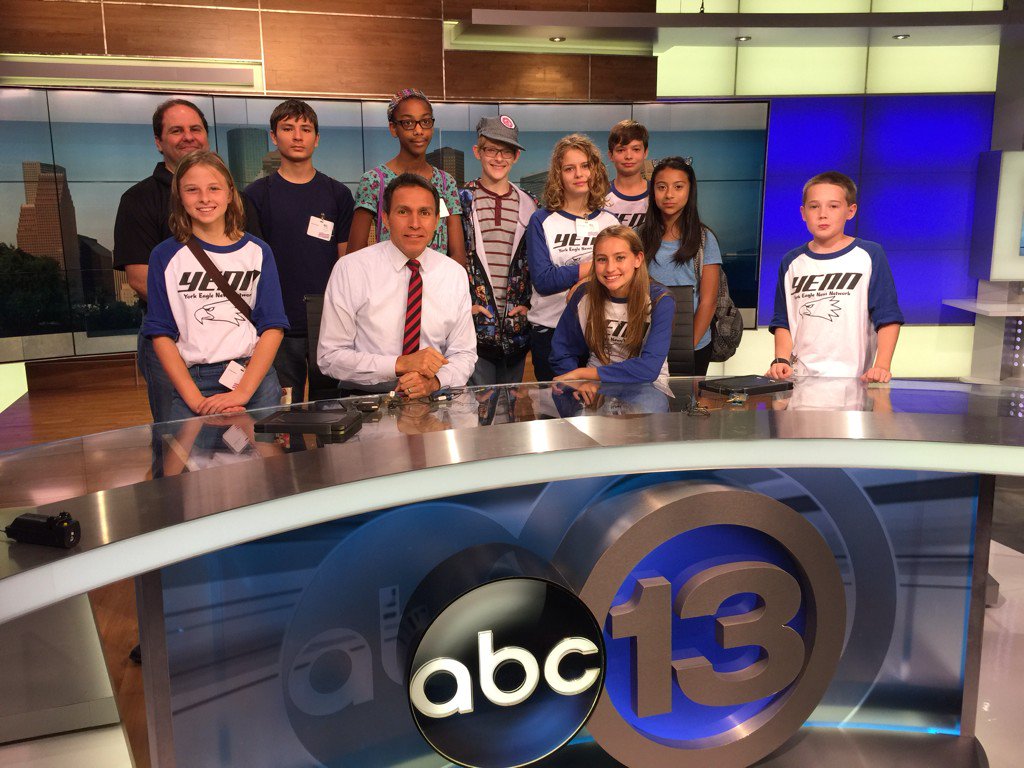 : Future #journalist! @ConroeISD York Junior High