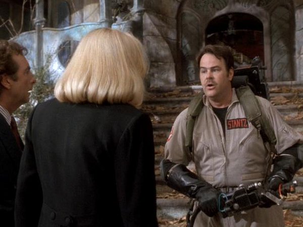"Who you gonna call? Someone else!" One of cinema's best cameos: Dan ...