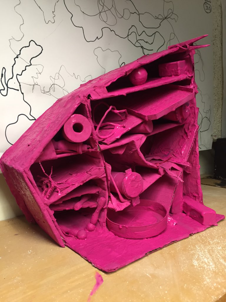 Louise Nevelson Assemblage