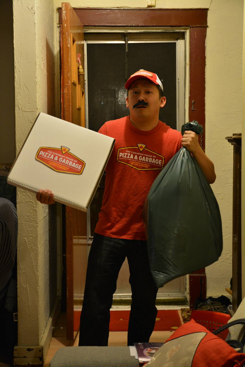 Pizza Delivery Man Costume
