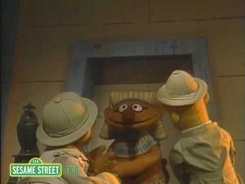 Sesame Street Bert And Ernie In A Pyramid