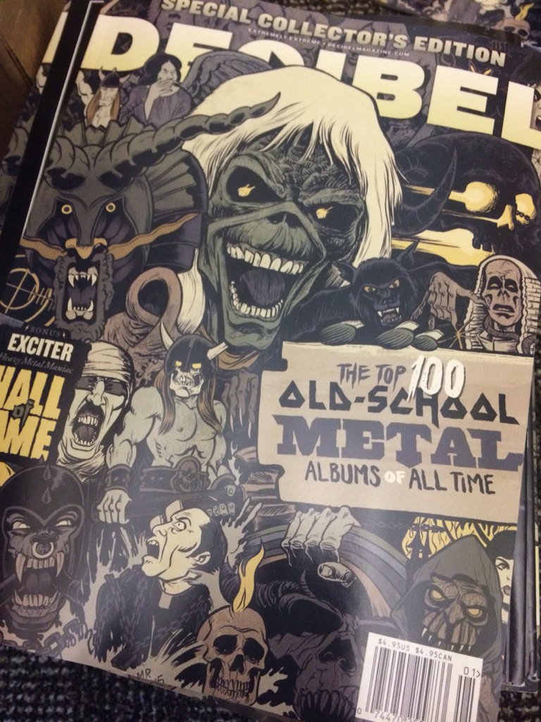 Top 100 Old-School Metal Albums of All Time (annual special issue by ...
