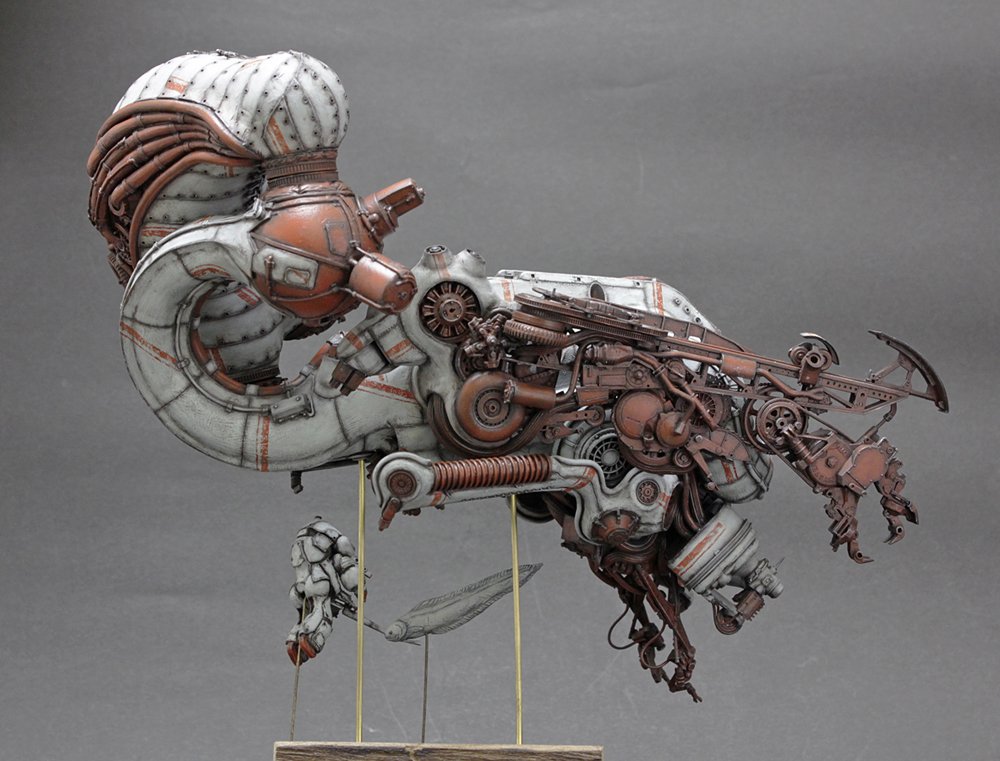 Sci fi models, Mechanical design, Model making