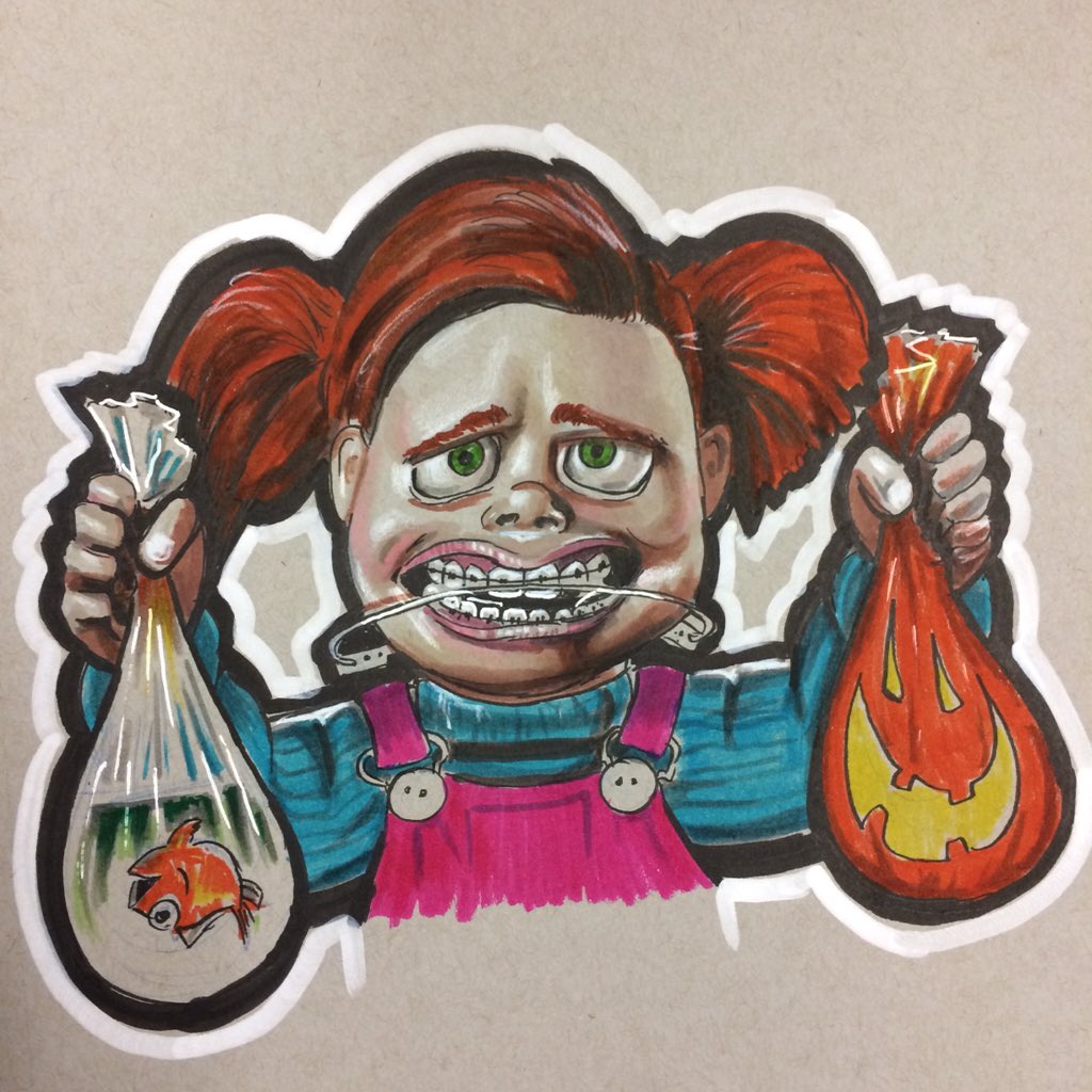 Finding Nemo Darla Drawing