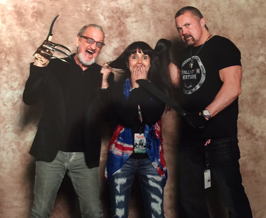 Kane Hodder And Robert Englund