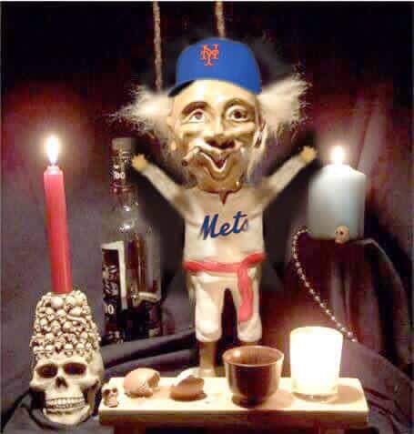 I prayed to the baseball gods for a Mets win last night. You're welcome ...