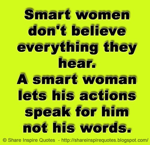 Intelligent Women Quotes