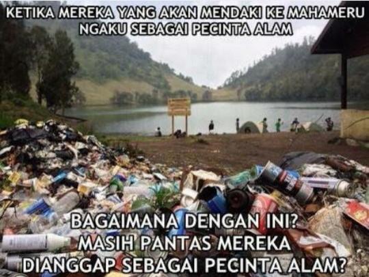 Meme dan Gambar Kocak Seputar Anak Gunung dan Pecinta Alam ...