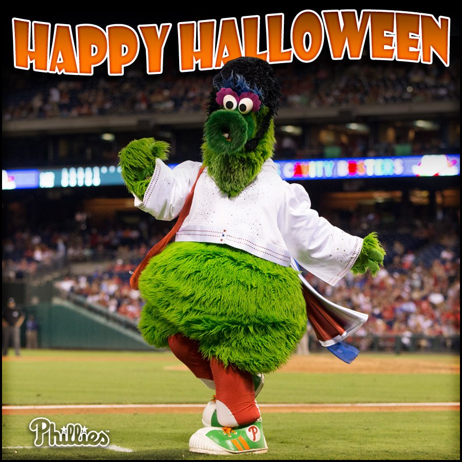 Happy #Halloween from the #Phillies and the king of all mascots! https ...
