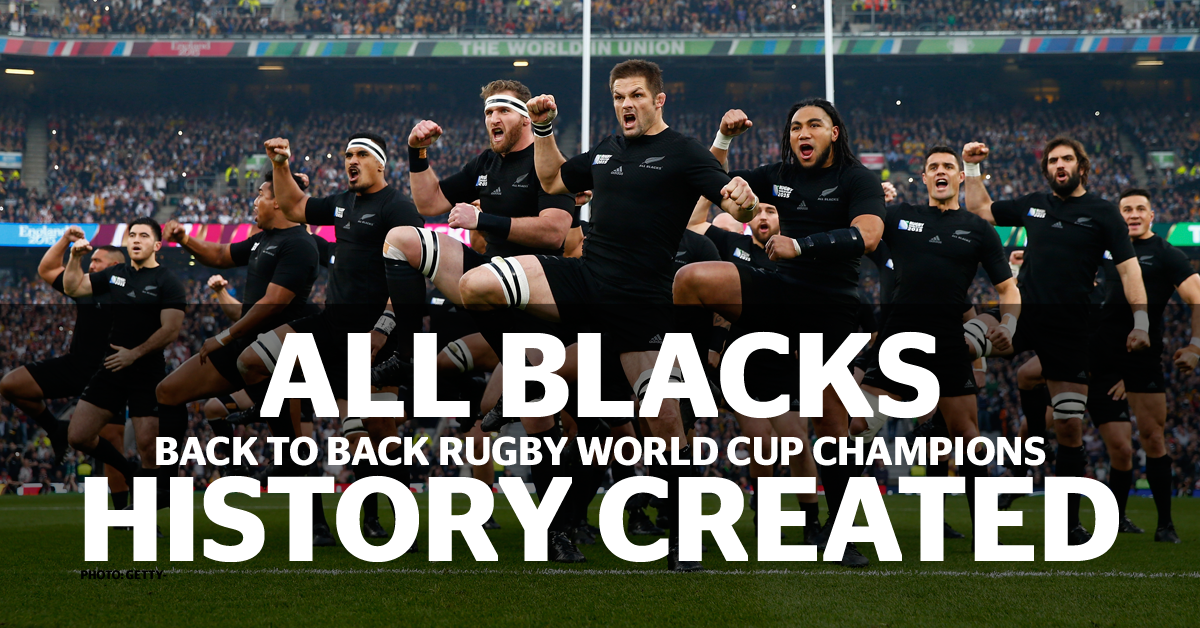 Blacks: The All Blacks have beaten Australia and won the Rugby World ...