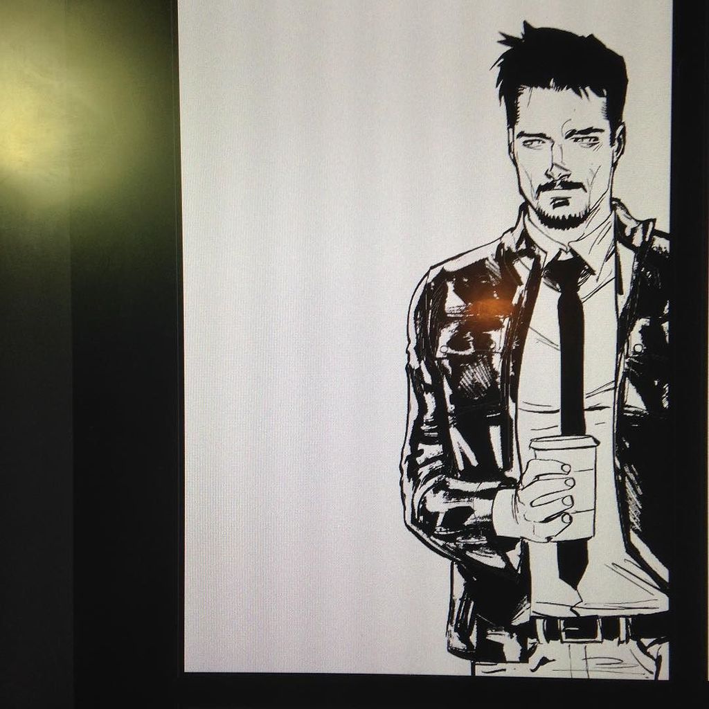 Tony Stark Stencil