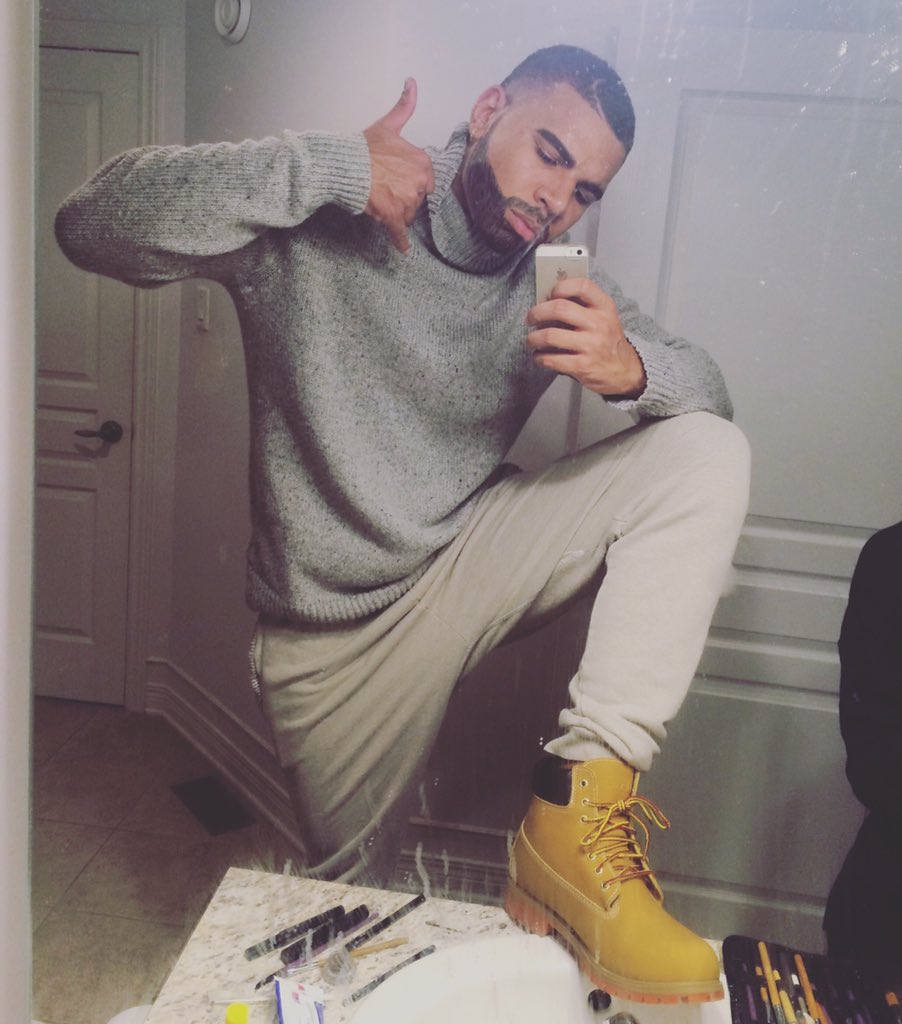 Drake Wearing Timberlands