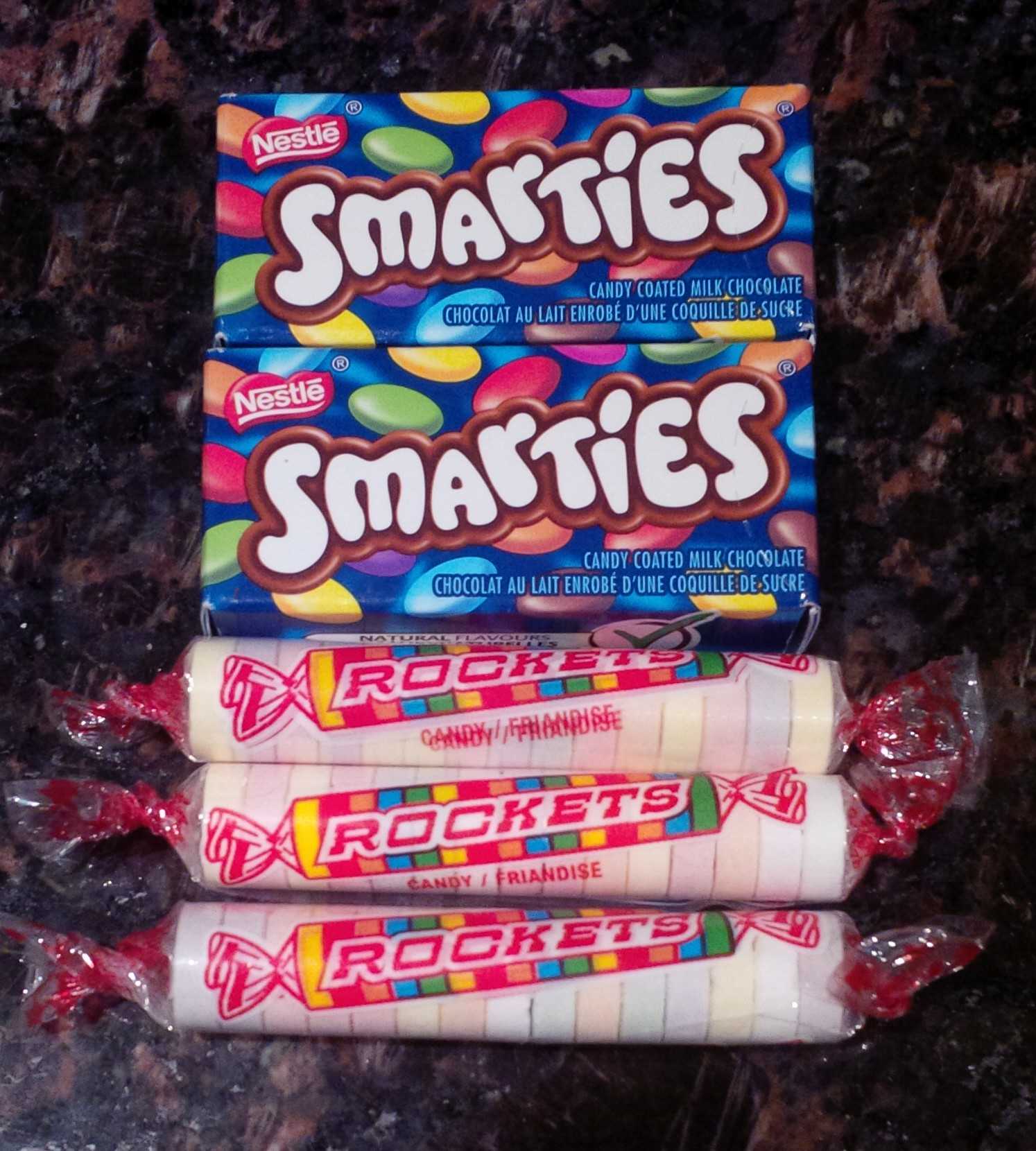 Smarties Rockets