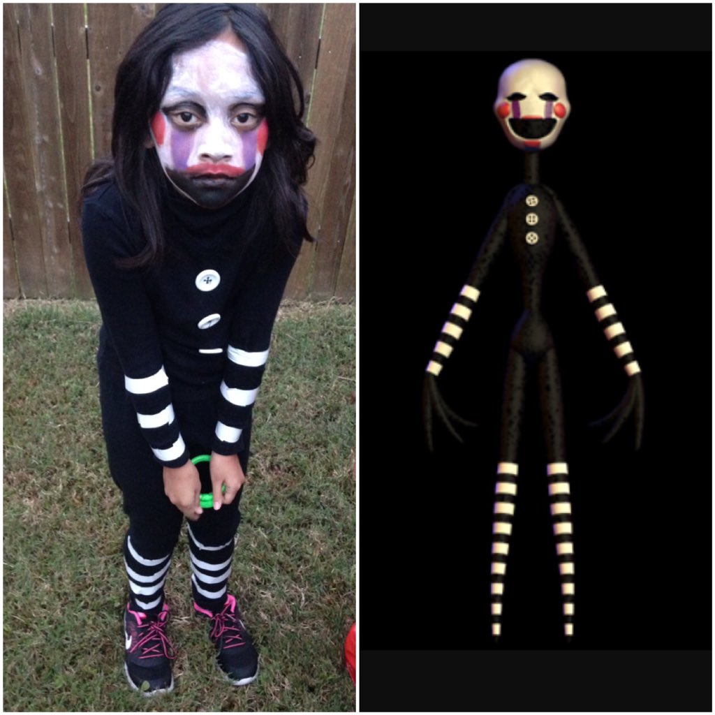 Marionette Puppet Costume Fnaf